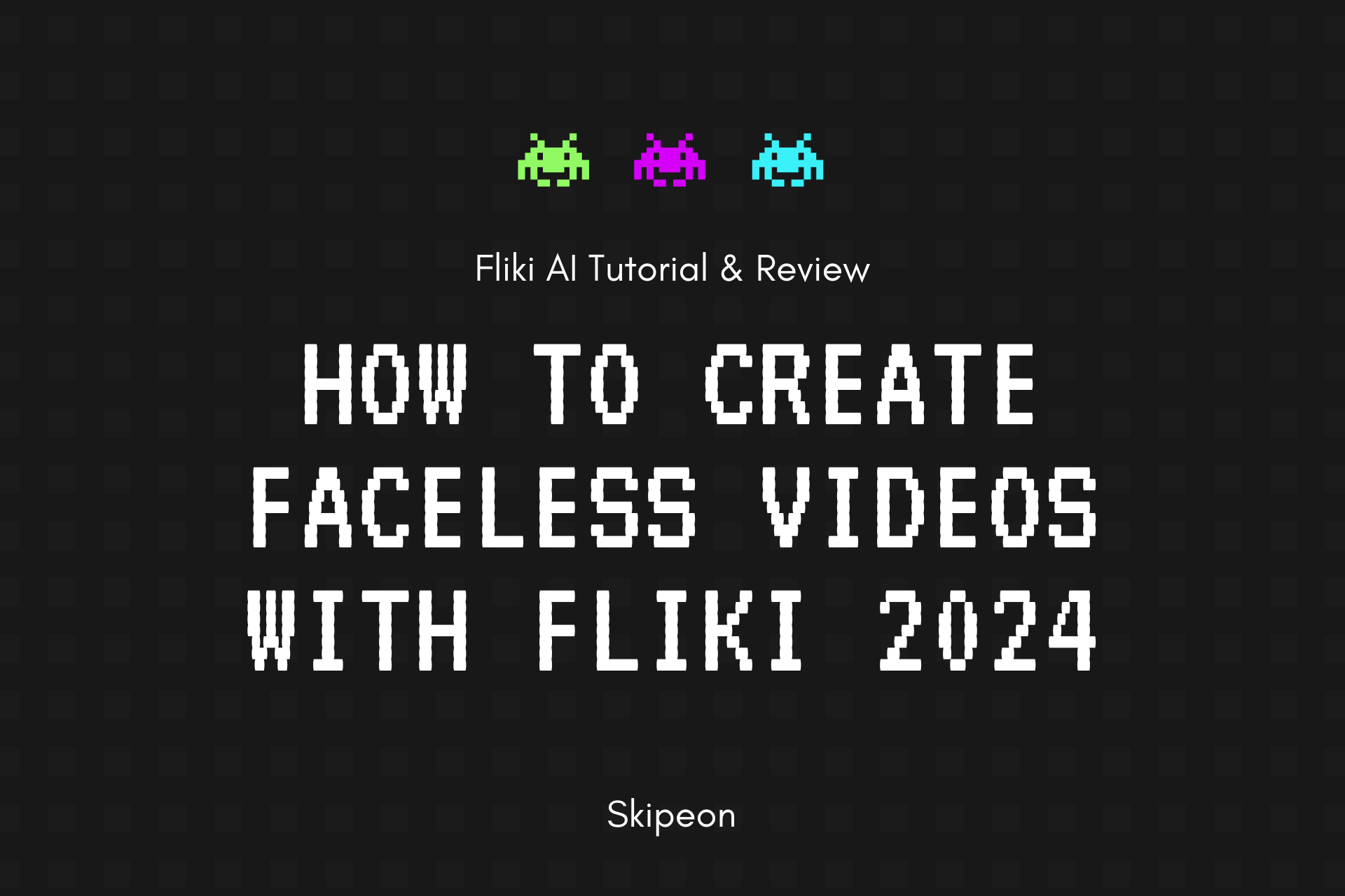 Fliki AI Tutorial & Review – How to Create Faceless Videos with Fliki ...