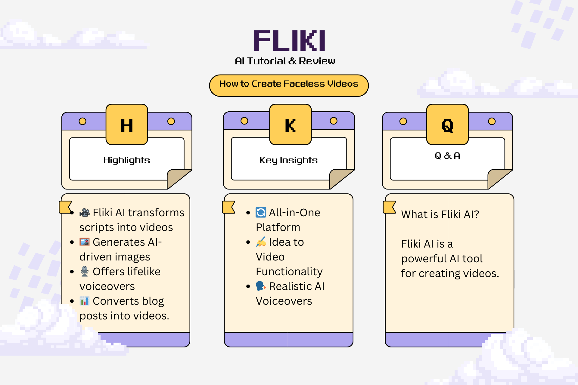 Fliki AI Tutorial & Review – How to Create Faceless Videos with Fliki ...