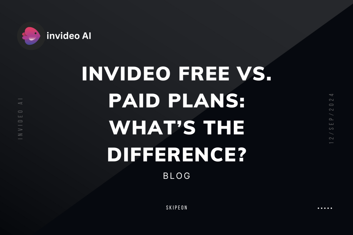 InVideo Free vs. Paid Plans: What’s the Difference? – Skipeon